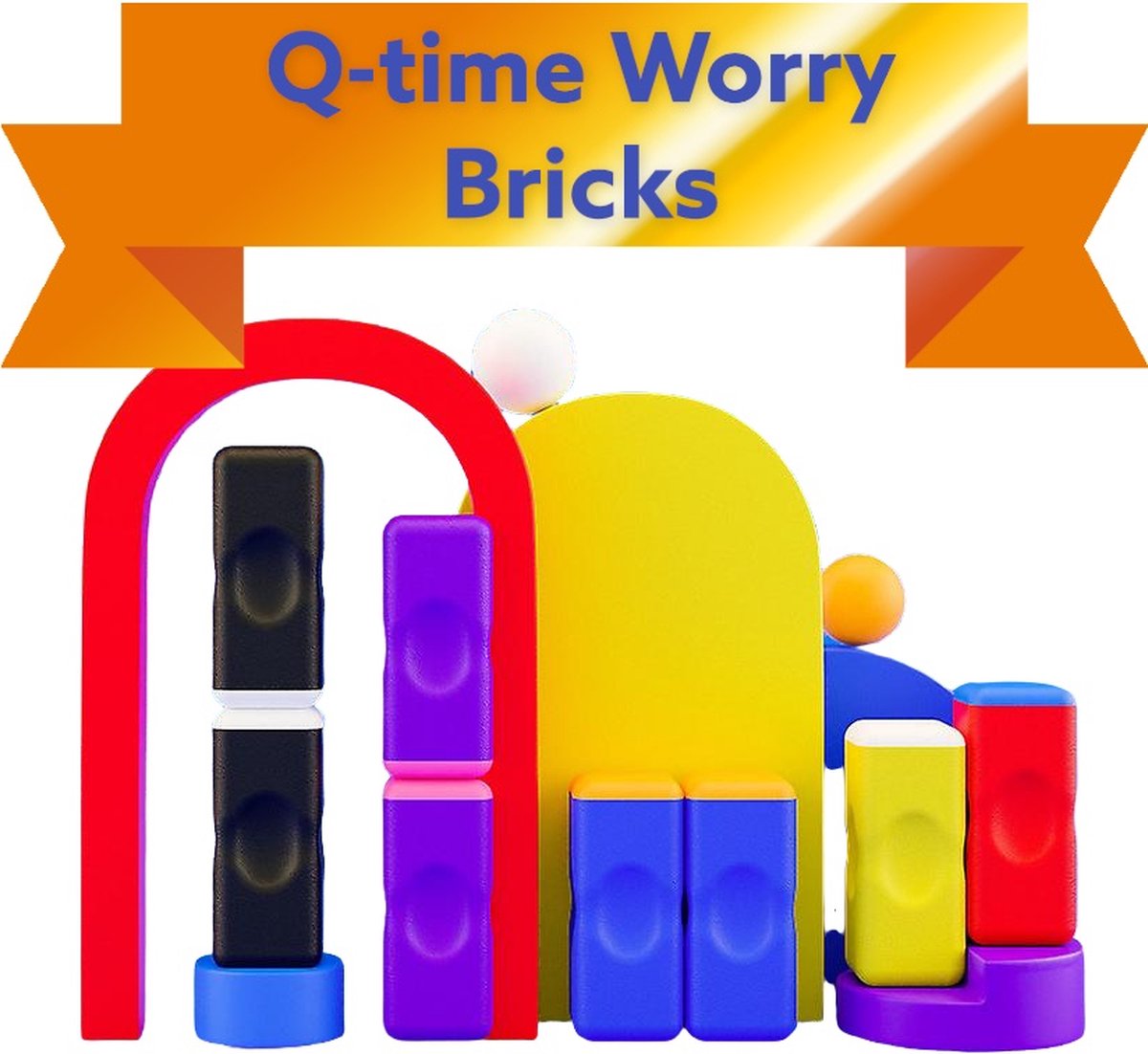 Worry Bricks | Fidget | Gezien op Tik tok | Gadget hit 2022 | Q-time ...
