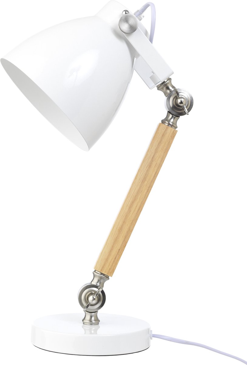 Lifetime Kidsrooms Bureaulamp Hout / Metaal - Wit | bol.com