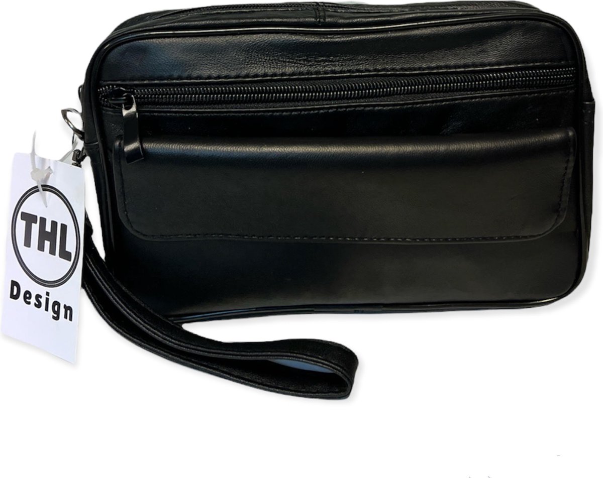 THL Design - Polstas Heren - Polstasje Heren Leer - Toilettas - 4 ...