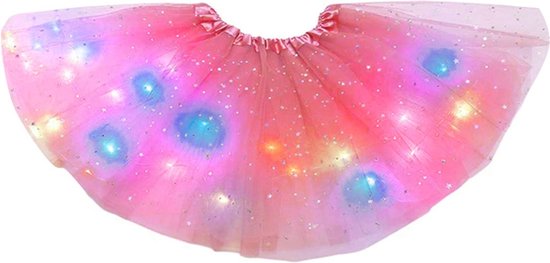 LED Tutu Rok - Ballerina Prinsesje Verkleed Tutu - Tule Rok - Ballet ...