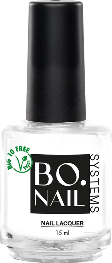 BO.NAIL SYSTEMS BO Nail Lacquer #005 White 15ml | bol.com
