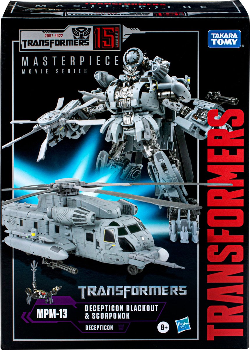 Transformers Movie Masterpiece Series MPM-13 Decepticon Blackout and ...