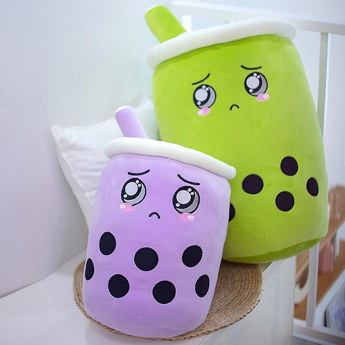 Bubble Tea Knuffel Plush Dolls Funny Pillow Milk Tea Soft Doll Milk Uwu ...