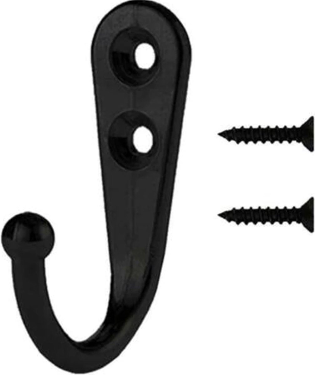 FSW-Products - 2 Stuks - Kapstokhaken - Ophanghaken - Kapstokhaken met ...