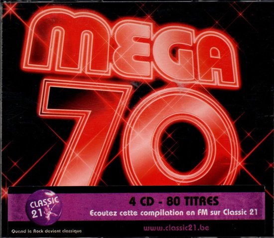 Mega 70 -4Cd Box-, various artists | Muziek | bol.com
