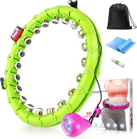 Hoelahoeps - Smart Hoepel - 360° Massage - Ø130cm - met Counter en ...