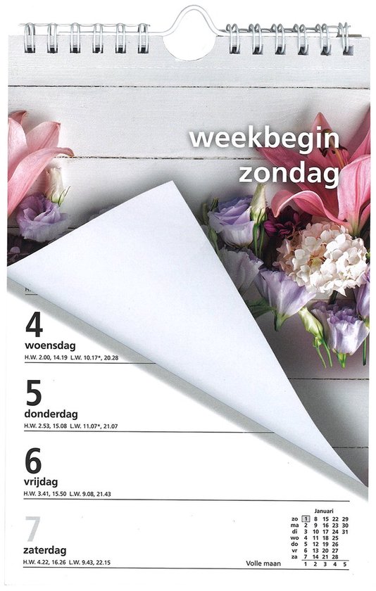 Weekkalender 2023 met Spiraal nr.1 (14cmx21cm) | bol.com