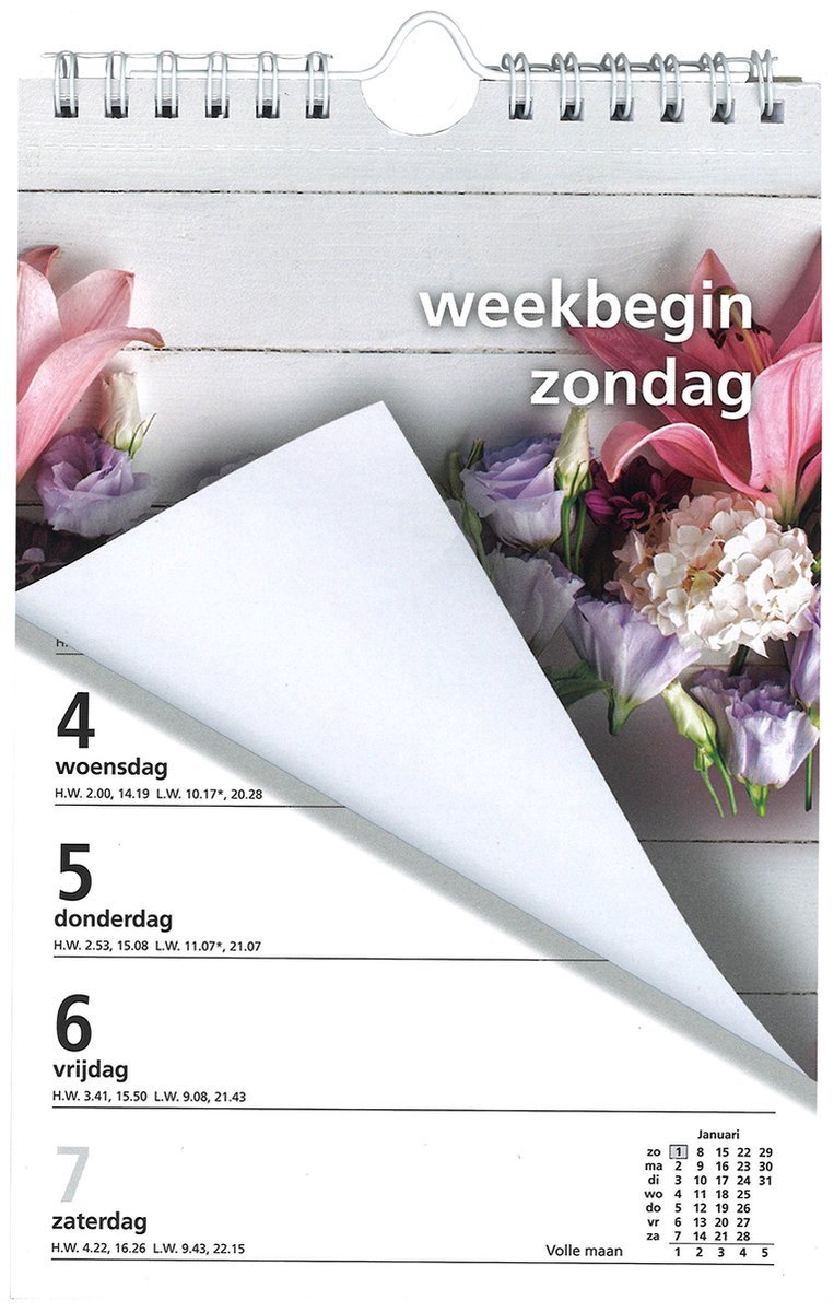 Weekkalender 2023 met Spiraal nr.1 (14cmx21cm) | bol.com