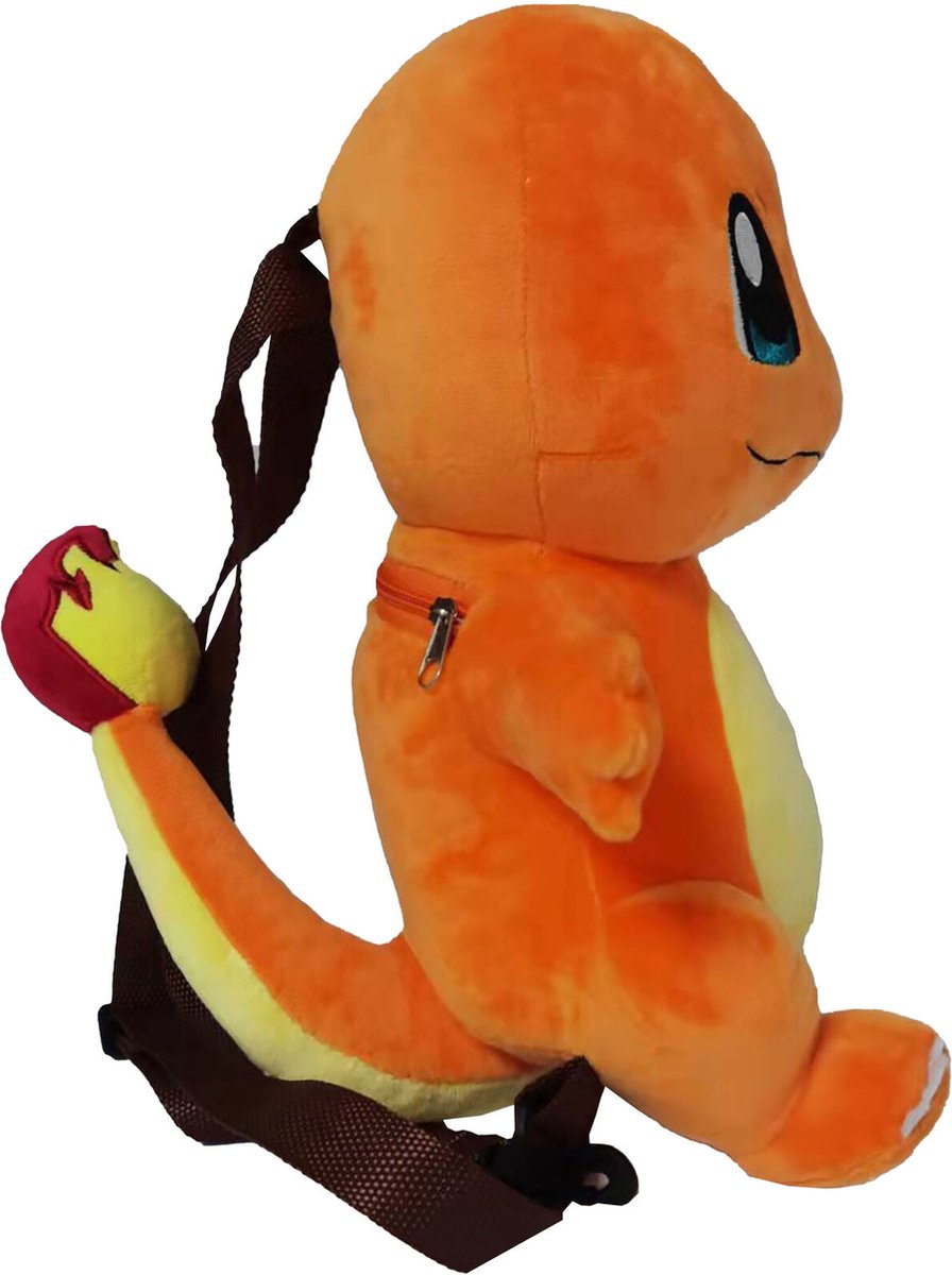 Pokémon: Charmander Plush Backpack 36cm MERCHANDISE | Games | bol.com