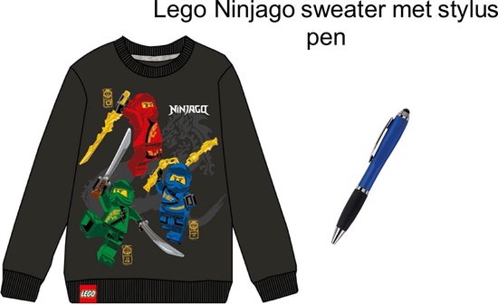 Lego Ninjago - Lego Wear - Sweater met Stylus Pen. Maat 104 cm / 4 jaar ...