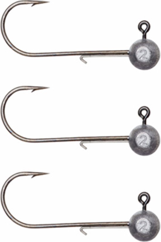 Savage Gear Micro Jighead - Haakmaat 4 - 2g - 3 Stuks - Loodkop - Zilver | bol.com