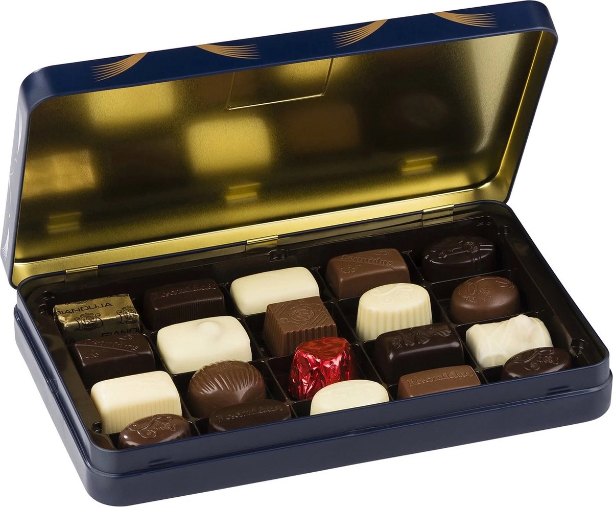 Chocoladecadeau | Leonidas bonbons | Luxe Bonbon Giftbox | 20 stuks ...