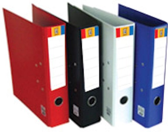 SOHO Ordner 8cm plastic wit | bol.com