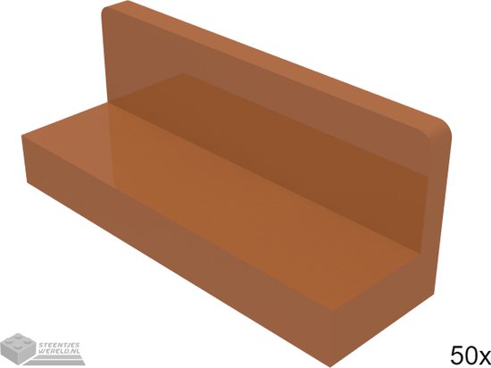 LEGO 23950 Donker oranje 50 stuks | bol.com