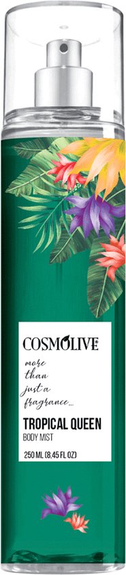 Cosmolive - Tropical Queen - Body Mist - 250 ml | bol