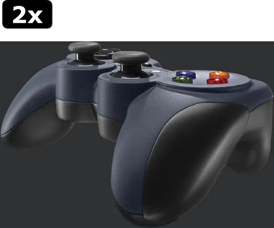 2x Logitech F310 - Gaming Controller - Pc | bol.com