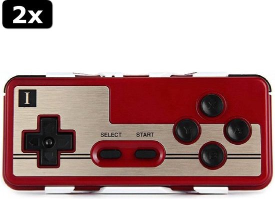2x Wireless Bluetooth Famicom Controller (8Bitdo) | bol.com