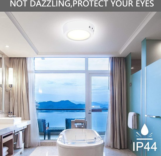 Wintersale!Soobay Badkamerlamp Plafonnieres(2Stuks) - LED -Plafondlamp ...