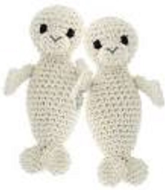 Haakpakket Seals Paco & Pingo hobbypakket - Almond | bol.com