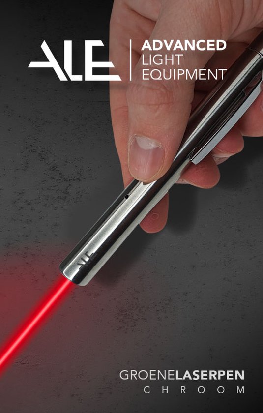 ALE Professionele laserpen - Rood - laser - USB oplaadbaar - Aluminium ...