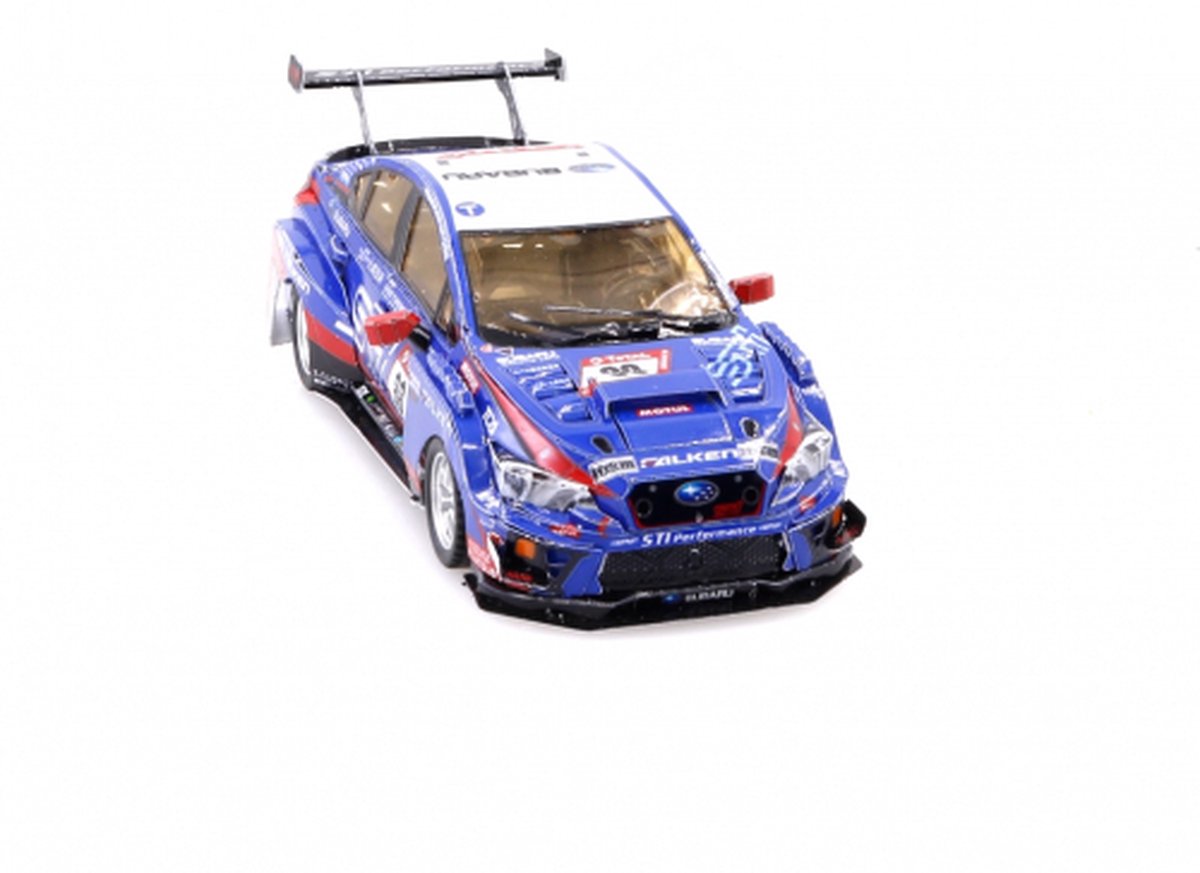 Bouwpakket Miniatuur Subaru WRX STI NBR 2019- metaal- gekleurd | bol.com
