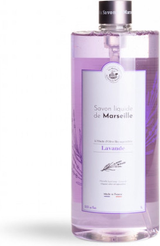 Vloeibare Marseille Zeep - Lavendel 1L. - Biologische olijfolie - La Maison du Savon... | bol