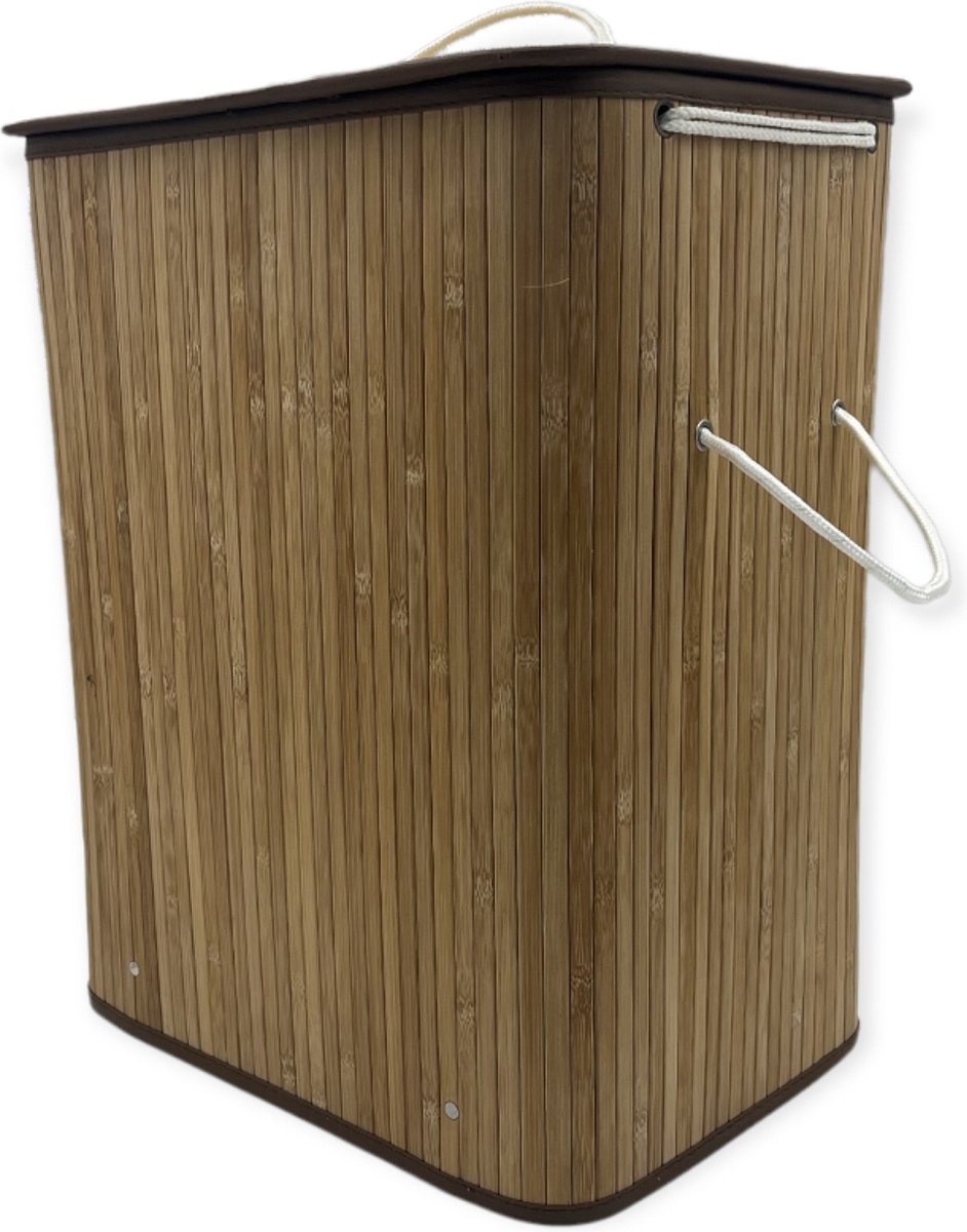 Jatso - Wasmand riet - Rieten wasmand - wasbox - Wasmand met deksel ...