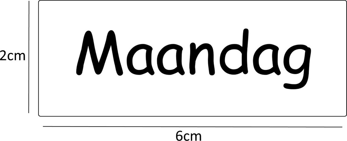 Weekdagen Nederlands - weekdagen -pictogram - pictogrammen ...