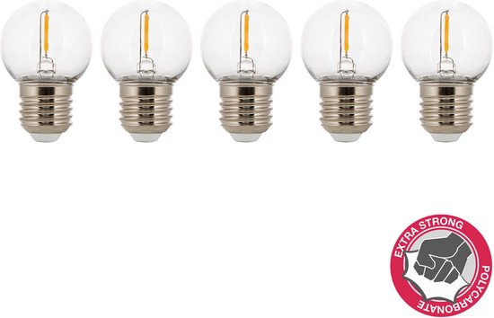 Bailey | LED Bol | Grote fitting E27 | 1W | bol.com