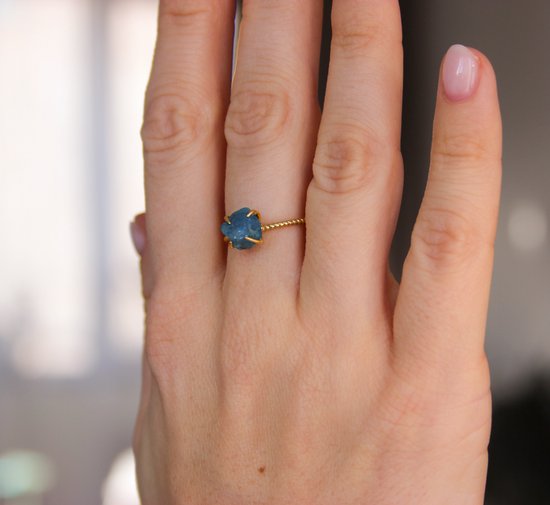 Starlyte Lyra Ring Apatiet - edelstenen ring - birthstone | Sinterklaas ...