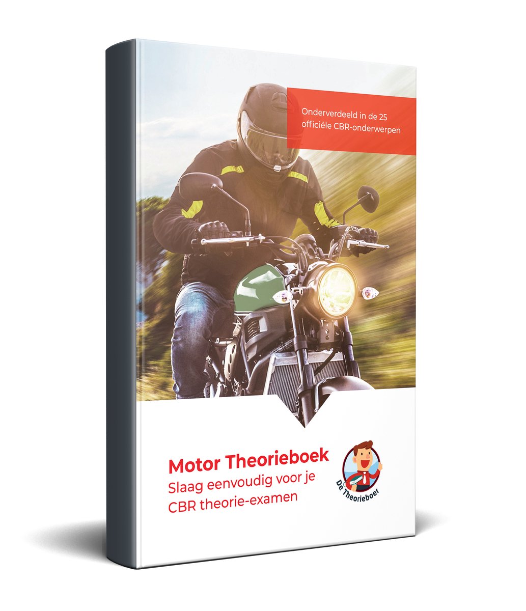 Theorieboek Motor met (20 uur) 3250 Online Oefenvragen & 50 Examens en ...