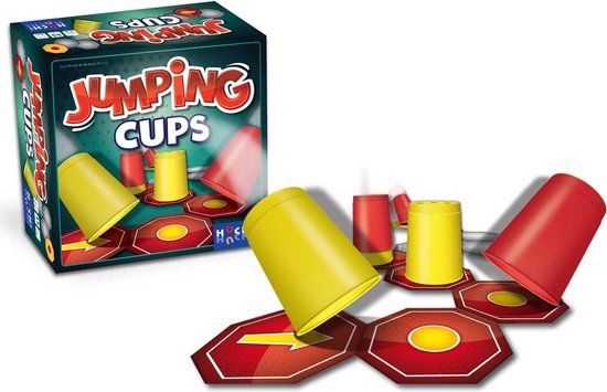 Jumping Cups tactisch spel voor 2 spelers - Huch! | Games | bol.com