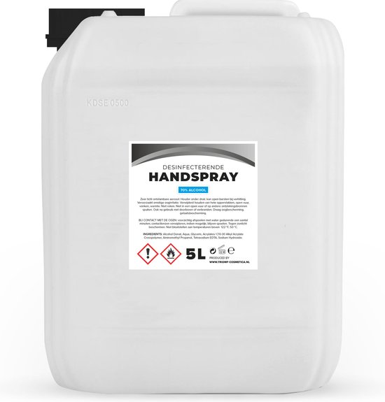 Handspray - 5 Liter Jerrycan - Navulling | bol.com