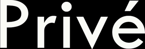 Privé - Deursticker - wit - 3 x 9 cm - vinyl - tekst - plakletters | bol