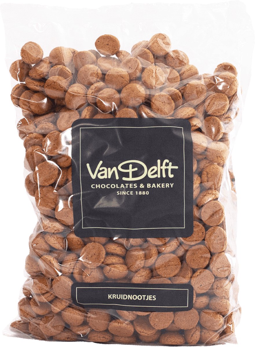 Van Delft chocolates & Bakery Kruidnoten - 1kg | bol.com