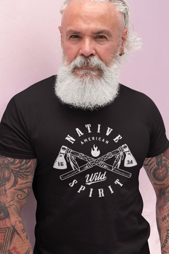 Rick & Rich Native American - T-shirt L - Wild Spirit 1634 tshirt - t ...