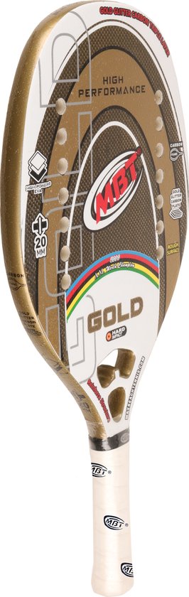 MBT Gold - Beach tennis paddle/racket | bol.com