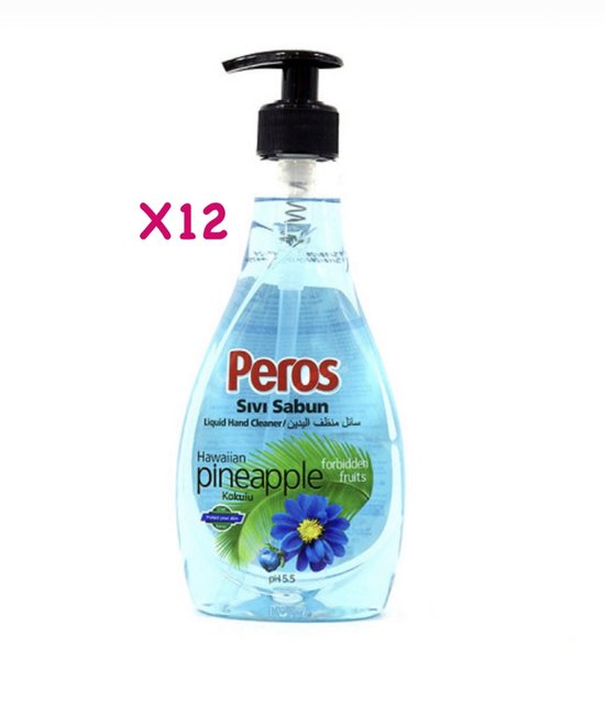 Peros Handzeep Pineapple 12 x 370ml | bol.com