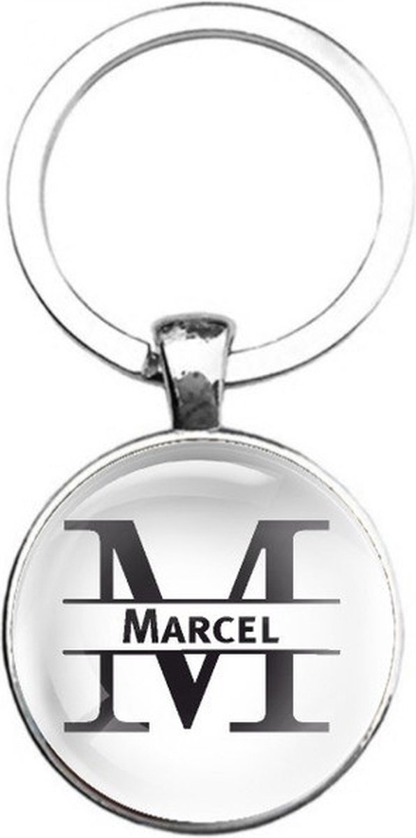 Sleutelhanger Glas - Marcel | bol.com