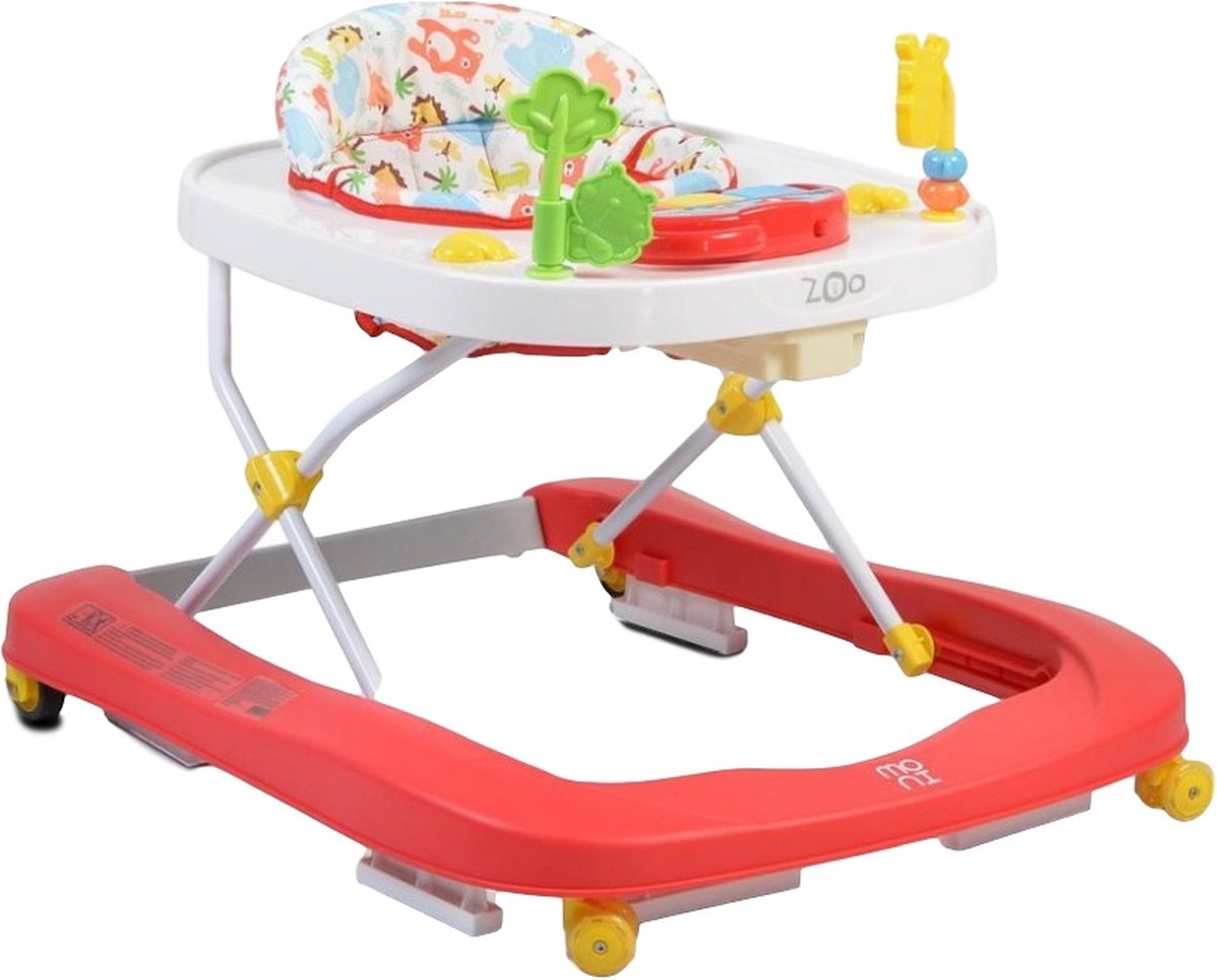 Cangaroo Walker Zoo Red Loopstoeltje 107482 | bol.com