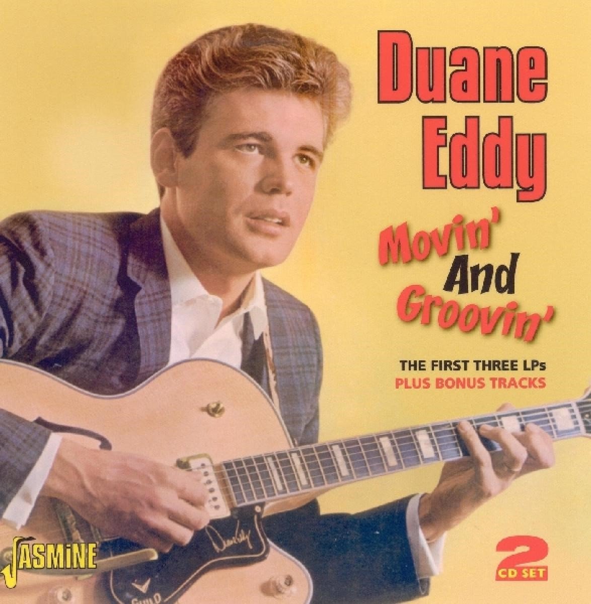Duane Eddy - Movin And Groovin . First Three Lp (2 CD), Duane Eddy | CD (album) | Muziek | bol
