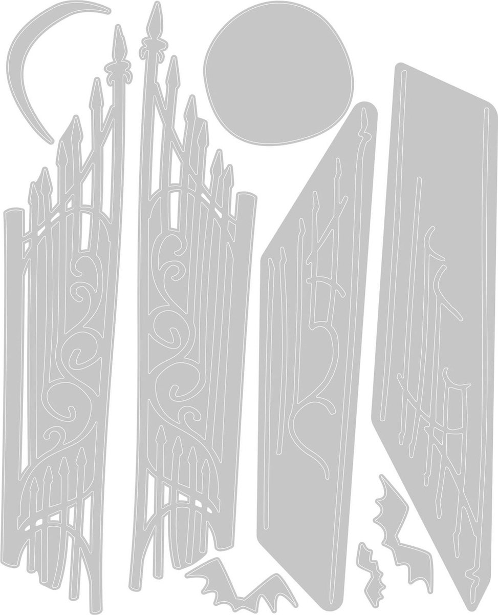 Sizzix Thinlits Snijmal Set - Gate Keeper - 9 stuks | bol.com