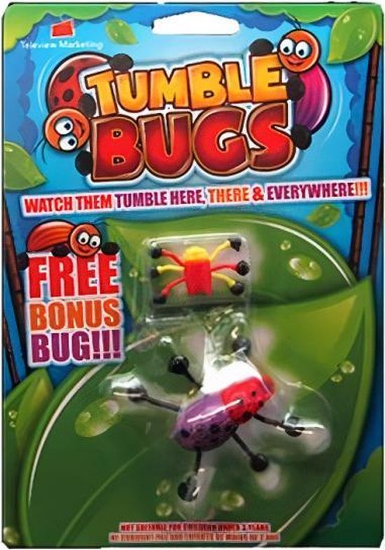 plakkerige insecten Tumble Bugs paars 2-delig | bol.com
