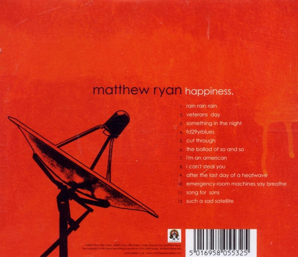 Matthew Ryan - Happiness (CD), Matthew Ryan | CD (album) | Muziek | bol