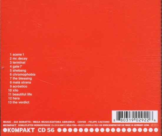 Chromophobia, Gui Boratto | Muziek | bol