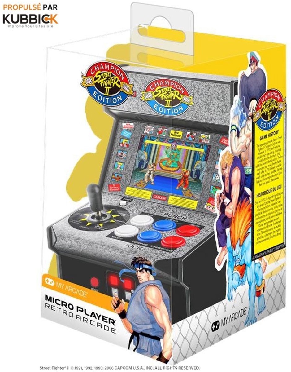 My Arcade Gaming Street Fighter - Mini Arcade Machine - Retro ...
