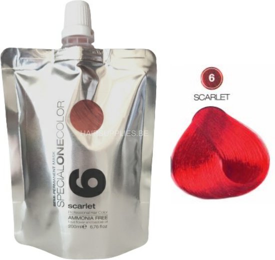 SPECIAL ONE COLOR MASK 200ML 6 SCARLET | bol