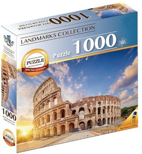World Landmarks Puzzles - Colosseum - 1000 stukjes | bol