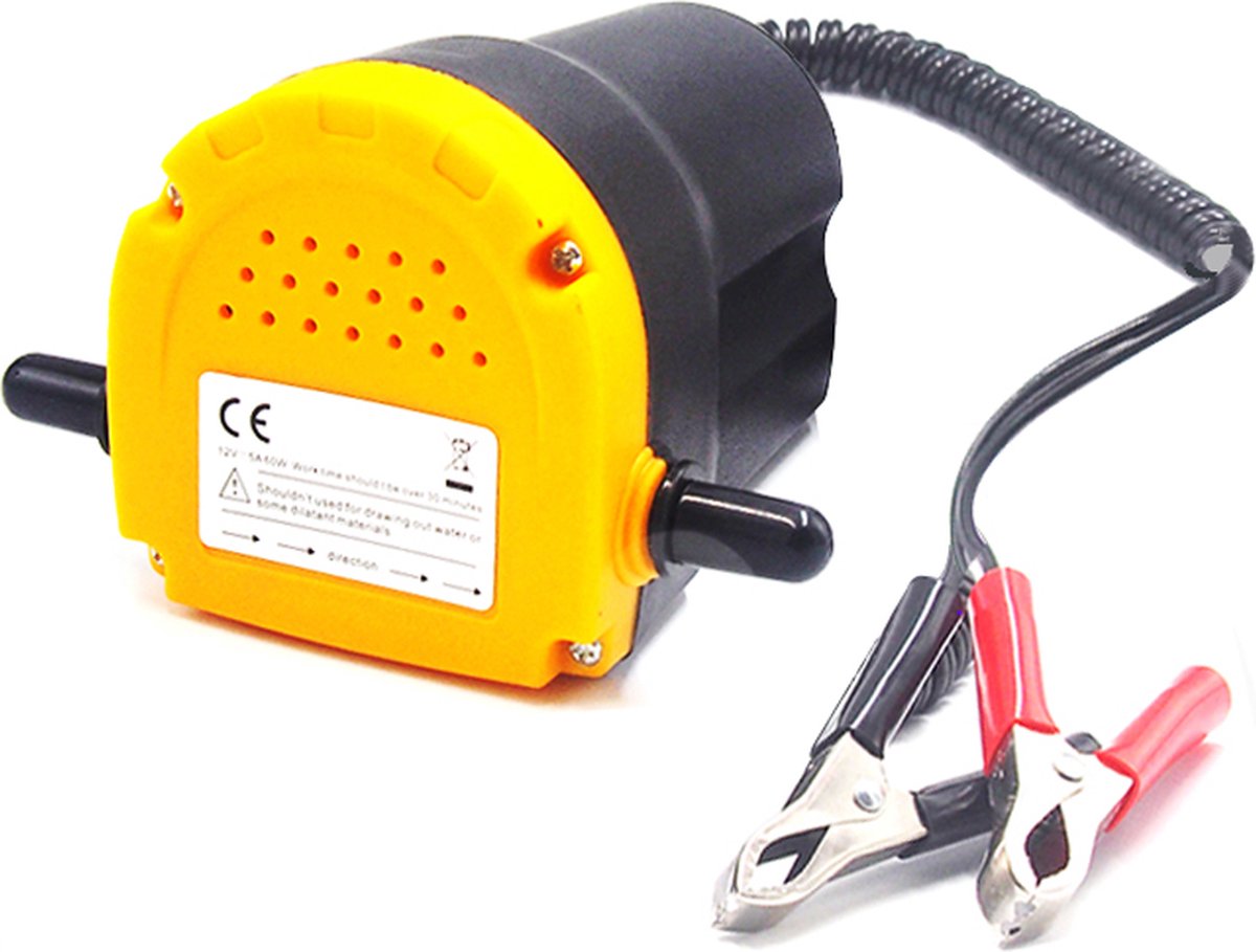 Elektrische Oliepomp 12V - Olie Overdracht Pomp - Olie Extractor ...
