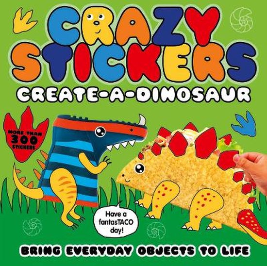 Crazy Stickers- Crazy Stickers: Create-a-Dinosaur, Danielle Mclean ...
